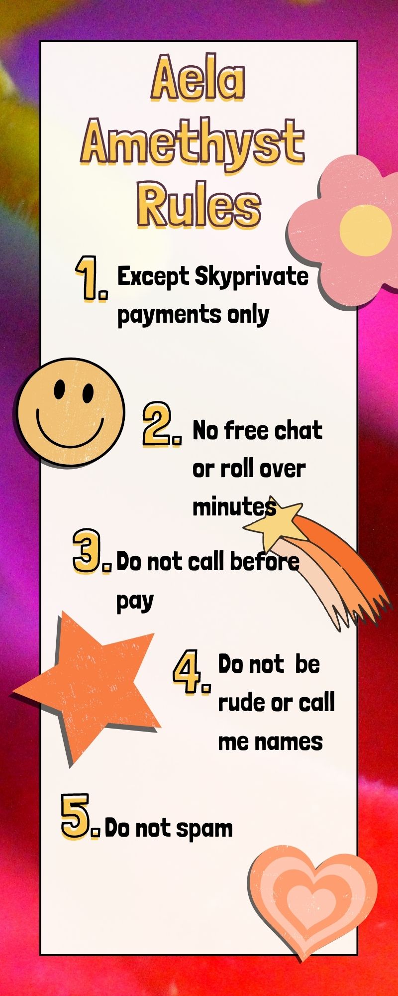 AELA AMETHYST ️ Live Cams | Skype, Teams, Discord & Telegram